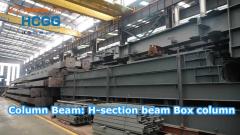 Column and Beam: Welded H-section, Hot-rolled H-beam, Box column (optional)