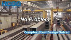 Complex Steel Structure Building Design