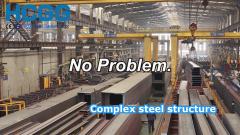 Complex steel structure