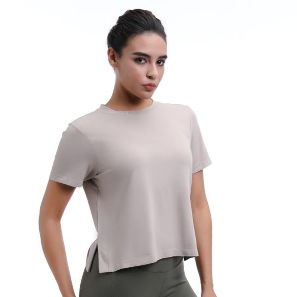 Quality UV Protection Running Short Sleeve Tops Anti Bacterial Sustainable for sale