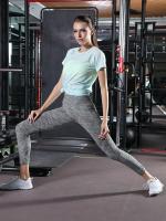 China Four Way Stretch Yoga Active Tees Machine Washable Pullover Type for sale