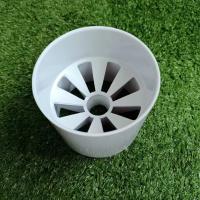 China Plastic Golf Cup 10.8cm Diameter White Durable Practice Hole Cup for Course Training for sale