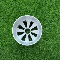 China Plastic Golf Cup 10.8cm Diameter White Durable Practice Hole Cup for Course Training for sale