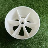 China Plastic Golf Cup 10.8cm Diameter White Practice Hole Cup for Course Training for sale