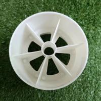 China Plastic Golf Cup 10.8cm Diameter White Practice Hole Cup for Course Training for sale