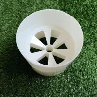 China Plastic Golf Cup 10.8cm Diameter White Practice Hole Cup for Course Training for sale