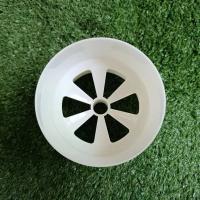 China Plastic Golf Cup 10.8cm Diameter White Practice Hole Cup for Course Training for sale