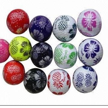 China Mini Golf Ball 42mm Diameter 2-Piece Surlyn Durable Practice Balls for Indoor Outdoor Use for sale