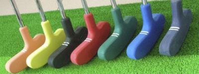 China Rubber Miniature Golf Putters Durable 35 Inch Shaft for Indoor Outdoor Use for sale