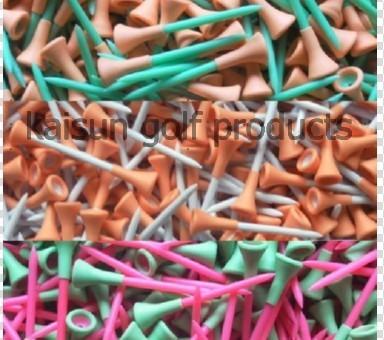 Chine pièce en t en caoutchouc de golf/pièce en t/tee de golf en caoutchouc à vendre