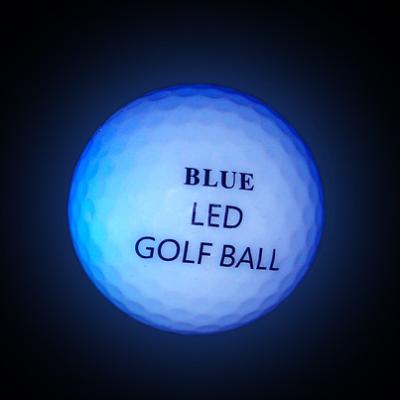 boule &flashing menée bleue de boule de golf