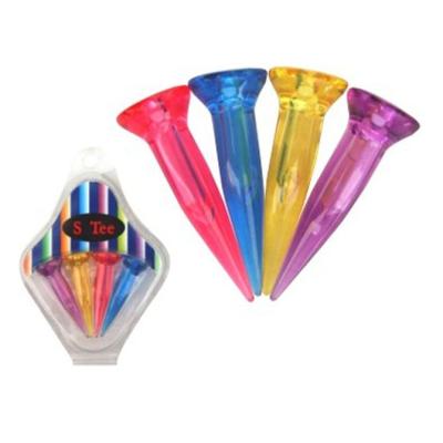 China Crystal Golf Tee Durable 2.75 Inch Premium Acrylic Tee for Enhanced Performance for sale