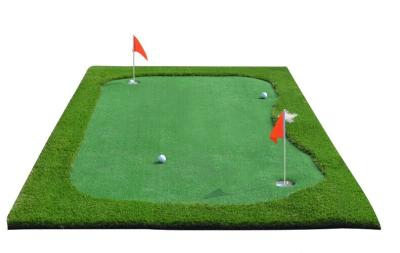 China Portable Golf Green No.7 Mini Home Putting Mat Durable 7ft Practice Surface for sale