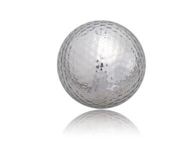 Balle de golf cadeau et balles de golf métalliques