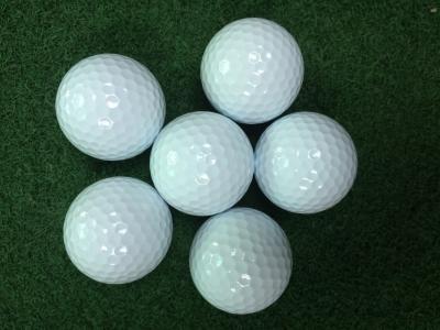 China Three Piece Tournament Golf Ball High Performance Durable 100 Compression for sale