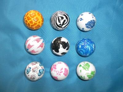 China logo golf ball for sale