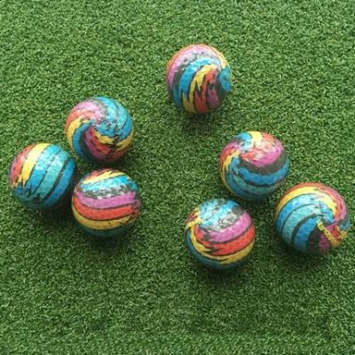 China Transparent Golf Balls for Indoor Outdoor Practice Novelty Gift Set for sale
