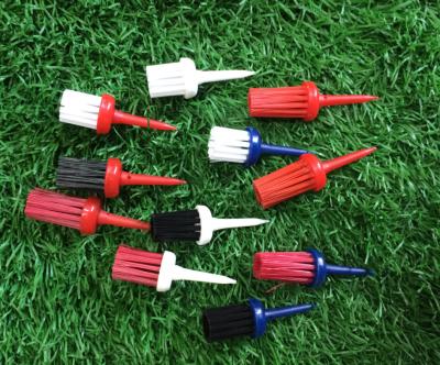China golf brush tee , golf tees , golf tee , brush tee  , brush golf tee for sale