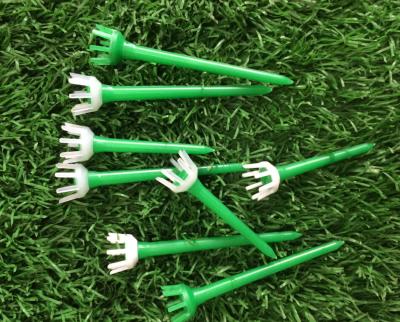 China Plastic Crown Golf Tees 2.75 Inch Durable Reusable Golf Tees for Driving Range for sale