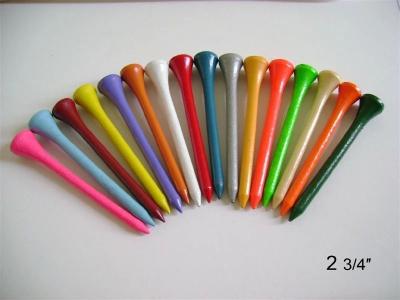 China wooden golf tee , wood golf tee , golf tees , golf tee with 70mm for sale