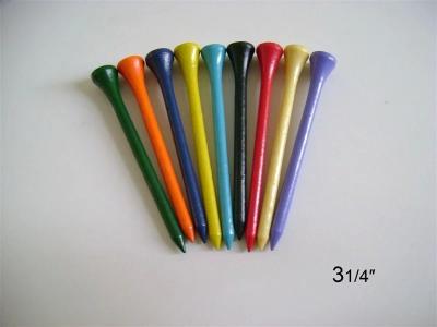 Китай деревянный тройник гольфа, деревянный тройник гольфа, тройники гольфа, тройник гольфа с 83mm продается