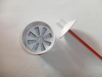 China Plastic Golf Cup Set with Flag Shaft 83cm Height 10.8cm Cup Diameter for sale