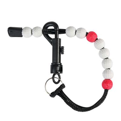 China Bead Golf Scorer String Counter for Scorekeeping Durable 18 Hole Capacity for sale