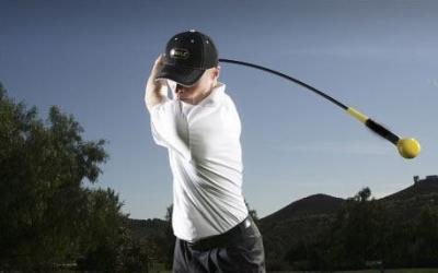 China Golf Swing Trainer with Adjustable Weight and 45-Inch Length for Practice for sale