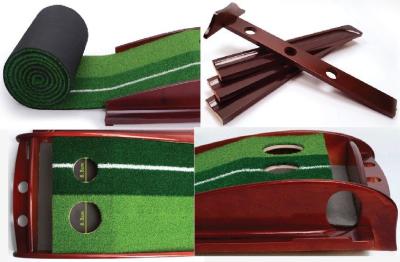 China Golf Putter Trainer with Adjustable Alignment Aid for Indoor Outdoor Practice for sale