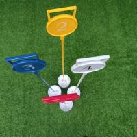China Plastic Golf Cup Set with Flag Shaft 83cm Height 10.8cm Cup Diameter for sale