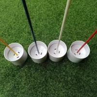 China Plastic Golf Cup Set with Flag Shaft 83cm Height 10.8cm Cup Diameter for sale