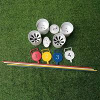 China Plastic Golf Cup Set with Flag Shaft 83cm Height 10.8cm Cup Diameter for sale