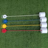 China Plastic Golf Cup Set with Flag Shaft 83cm Height 10.8cm Cup Diameter for sale