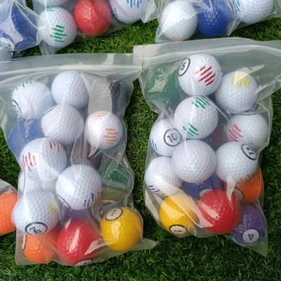 China mini golf ball low bounce golf ball with two pieces  mini golf ball putter ball putting ball billiard ball zu verkaufen