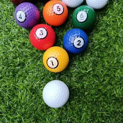 China mini golf ball low bounce golf ball with two pieces  mini golf ball putter ball putting ball billiard ball zu verkaufen