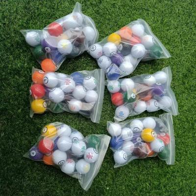 China mini golf ball low bounce golf ball with two pieces  mini golf ball putter ball putting ball billiard ball zu verkaufen