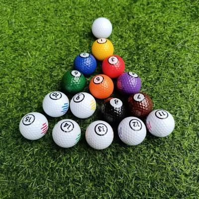 China mini golf ball low bounce golf ball with two pieces  mini golf ball putter ball putting ball billiard ball zu verkaufen