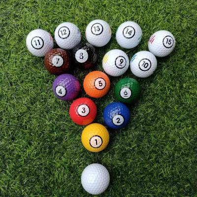 China mini golf ball low bounce golf ball with two pieces  mini golf ball putter ball putting ball billiard ball zu verkaufen