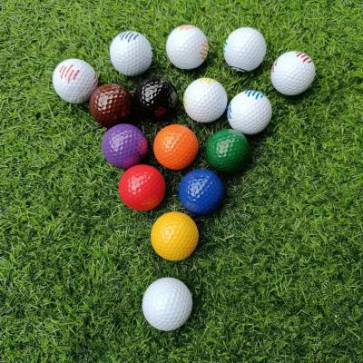 China mini golf ball low bounce golf ball with two pieces  mini golf ball putter ball putting ball billiard ball zu verkaufen