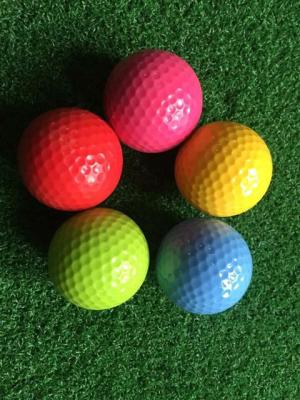 China Low Bounce Golf Balls 2-Piece Surlyn for Practice Driving Range 50 Pack for sale