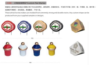 Chine Marqueur de tee à vendre