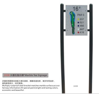 China Marble Tee Signage for sale