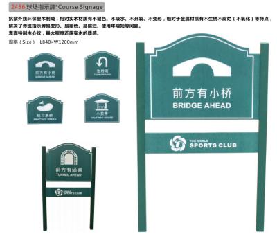 China course signage for sale