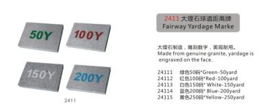 China Fairway Yardage Marker 150 Yard Distance Marker Golf Course Equipment Durable for sale