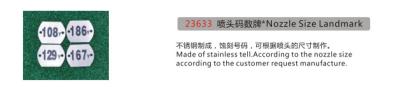 Chine Point de repère de taille de bec à vendre