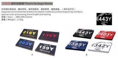 Chine Marqueurs en plastique de métrage à vendre