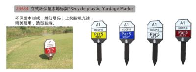 Chine Recycler le plastique Yardage Marke à vendre