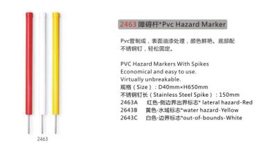 Chine Marqueur de danger en PVC à vendre