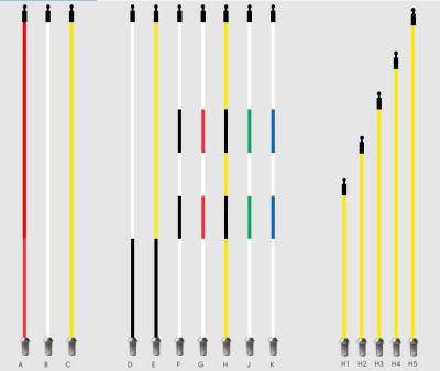 China Flaggen-Stöcke zu verkaufen