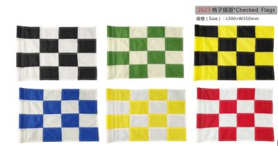 China Checked Flags for sale
